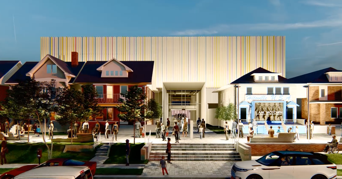 Motown Unveils 'Flyover' Video Of $50M Campus Expansion - CBS Detroit