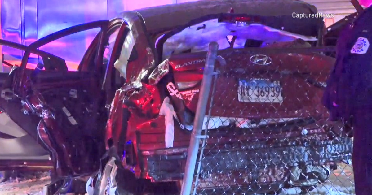 4 Seriously Injured When Metra Train Hits Car, Which In Turn Hits ...