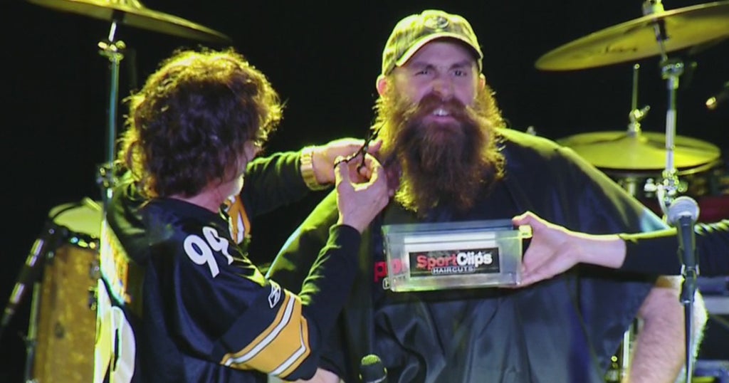 Former Pittsburgh Steeler Brett Keisel Hosts Final 'Shear Da Beard ...
