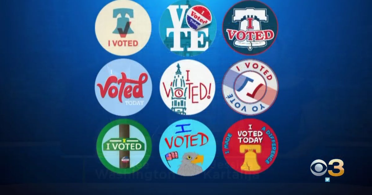 Nine Finalists Revealed For Philadelphia's New 'I Voted' Sticker - CBS ...