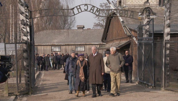 A return to Auschwitz, 75 years after liberation - CBS News