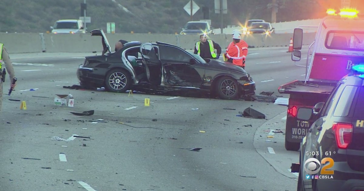 Wrong-Way Crashes Unfold On Southern California Roads Overnight - CBS ...