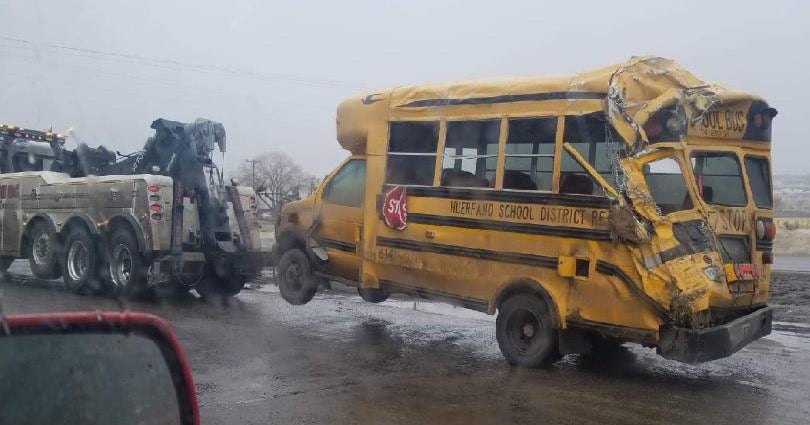 3 Students, Bus Driver Injured In School Bus Rollover In Huerfano ...