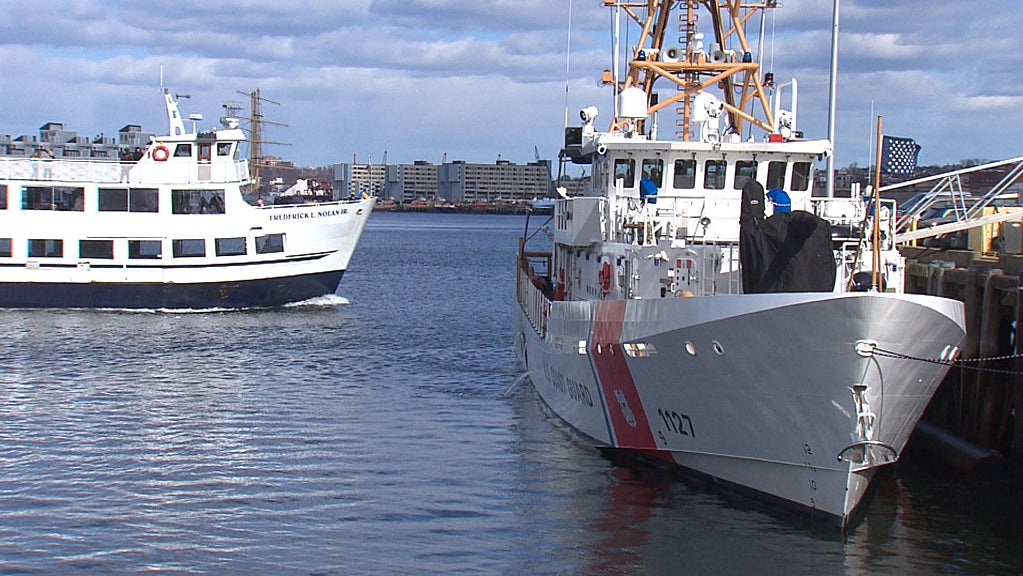 First Look At New Boston Coast Guard Cutters - CBS Boston