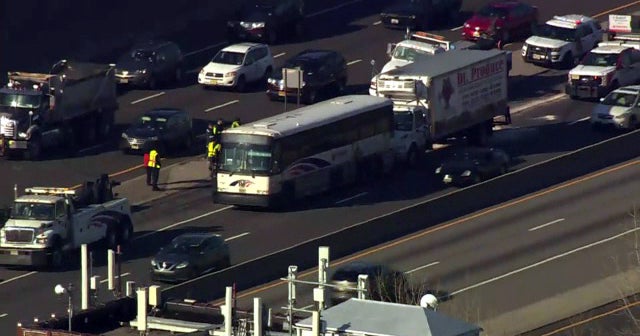3 Injured After Truck Crashes With NJ TRANSIT Bus On Route 80 - CBS New ...