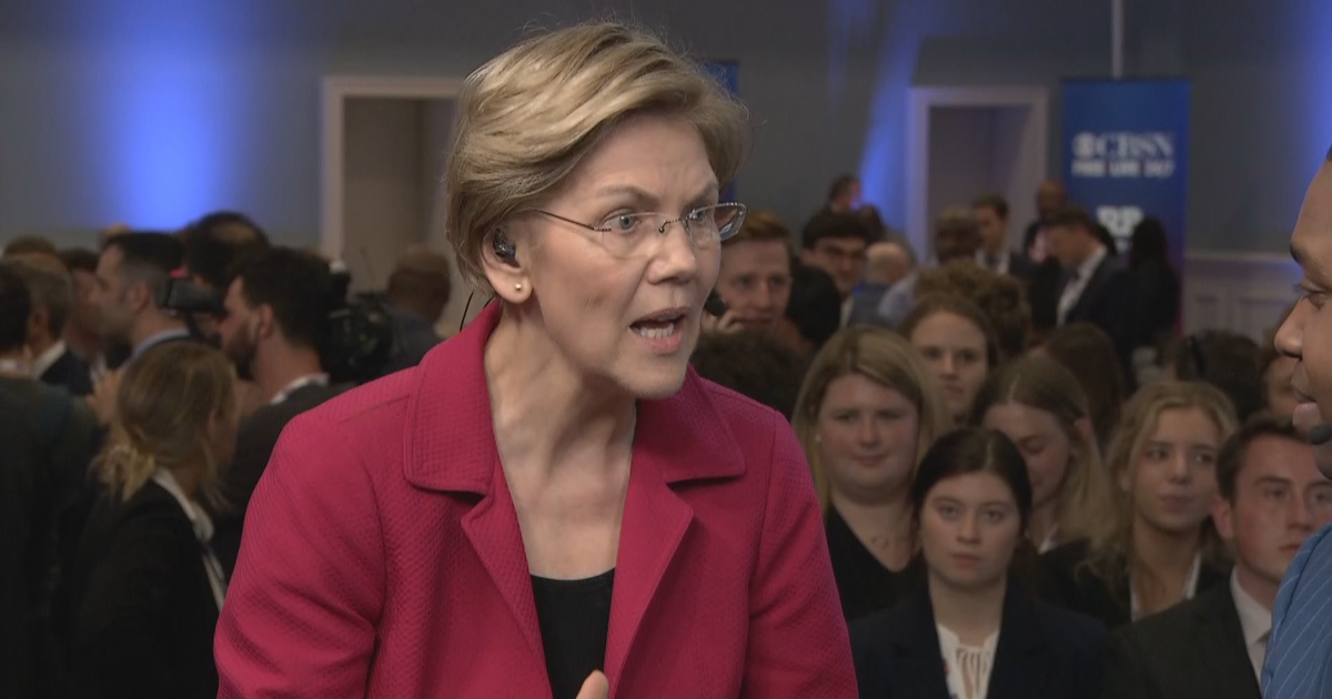 The Democratic Debate: Elizabeth Warren says progressives have "exactly ...