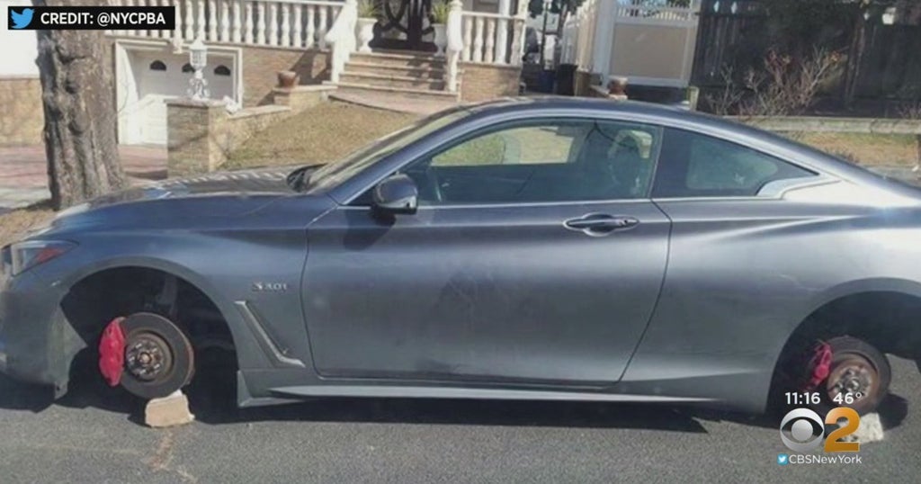 Car Wheel Thieves Targeting Several Neighborhoods Across Queens - CBS ...