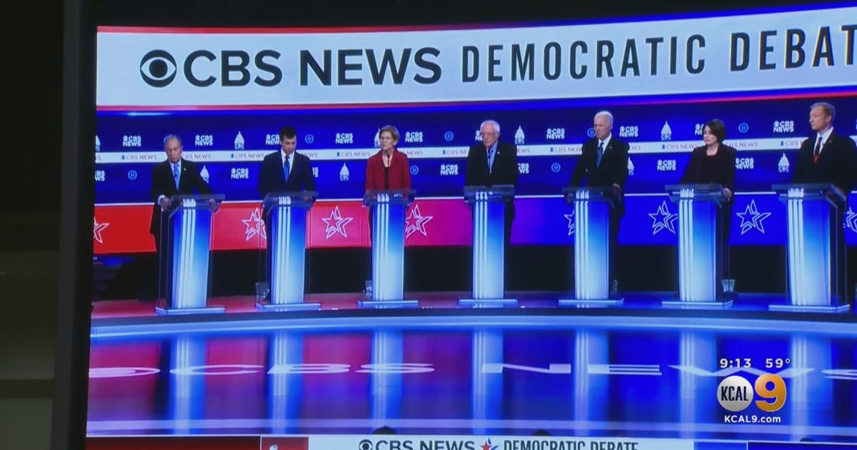 USC Students Weigh In On Democratic Presidential Debate - CBS Los Angeles