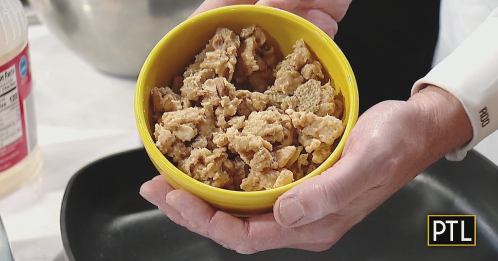 Rick Dayton Makes Candy Bars For Recipes For Hope - CBS Pittsburgh