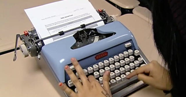 From 2012: A typewriter renaissance - CBS News