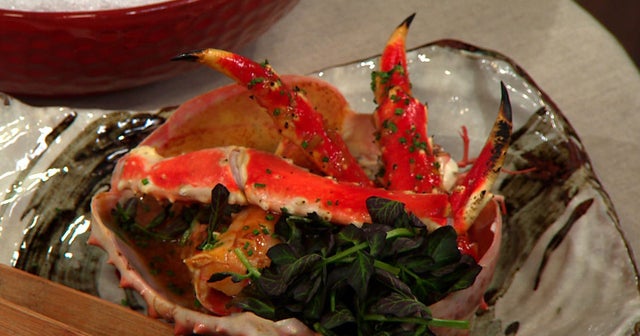 Chef Ralph Scamardella's Asian seafood assortment on THE Dish - CBS News