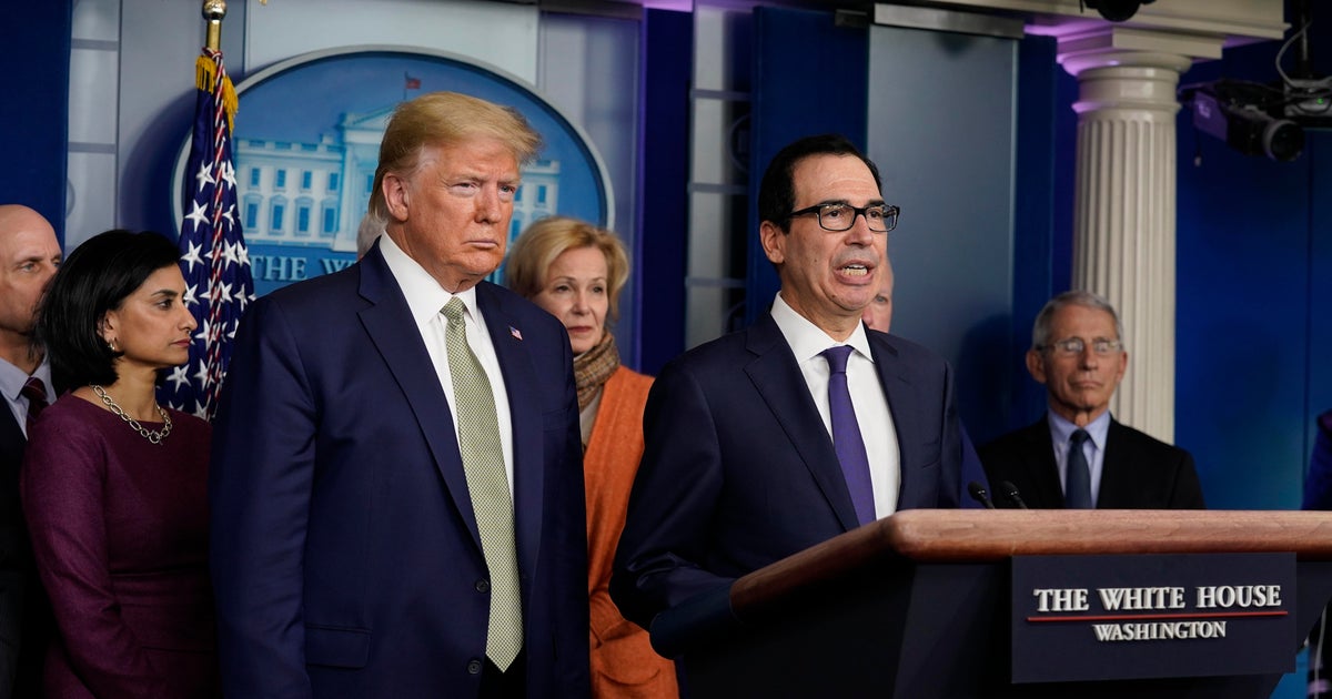Mnuchin says coronavirus stimulus package will keep economy running for ...