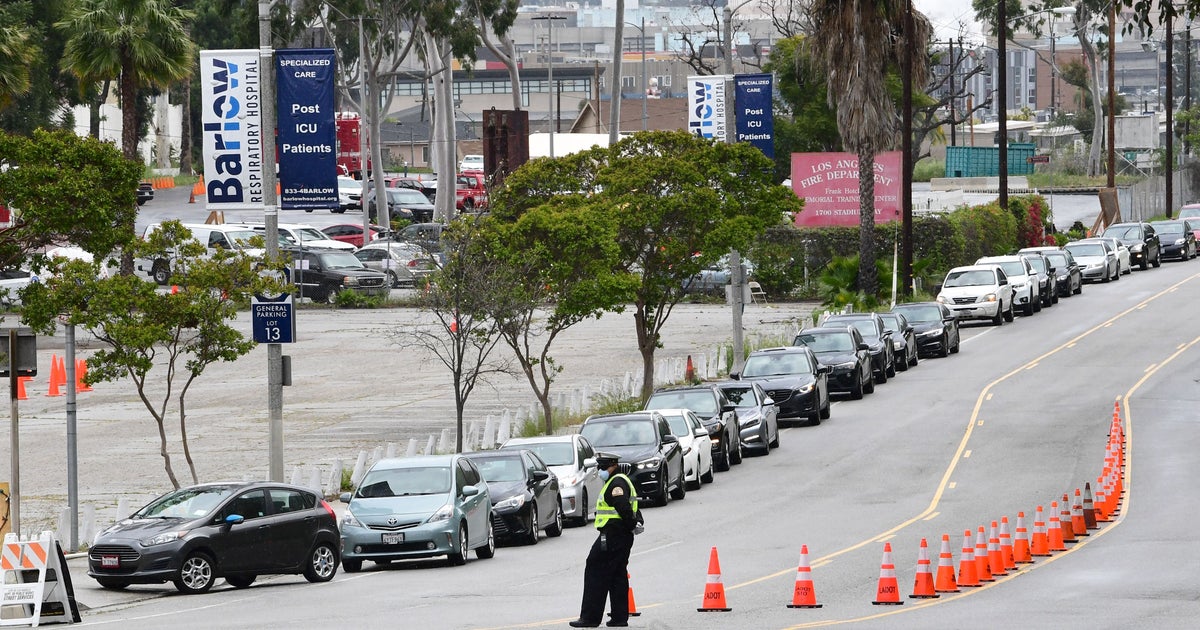 New Coronavirus Testing Sites Open In South LA, Pasadena - CBS Los Angeles
