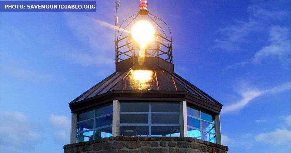 Mount Diablo beacon lighting up to mark Veterans Day and honor those ...