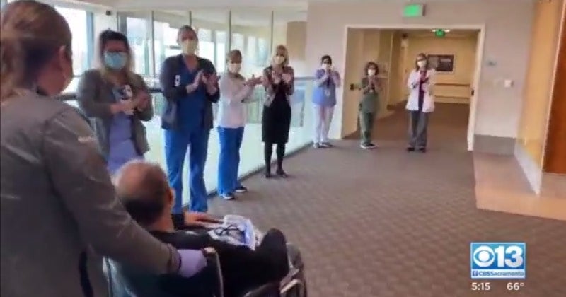 Man Battling Coronavirus Goes Home After 17 Days Of Treatment At Lodi ...