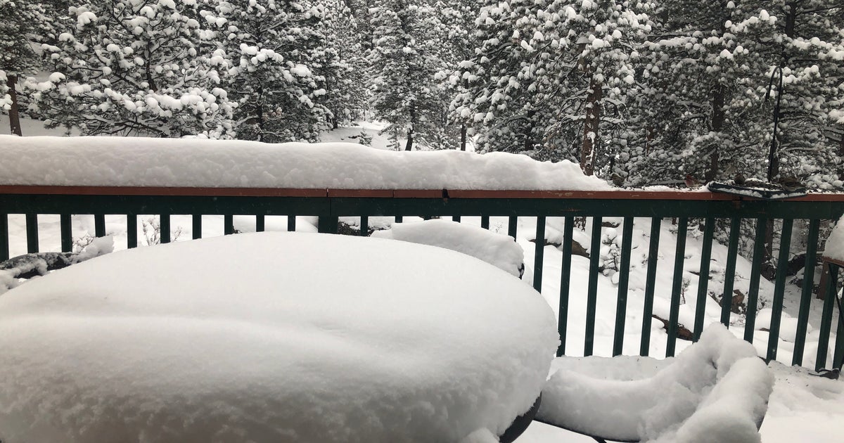 Colorado Snow Totals: Latest Storm Drops Over Foot From Foothills To NW ...