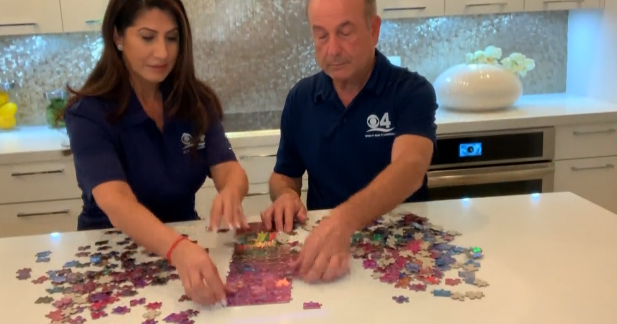 SEE IT: Time-Lapse Video As CBS4's Eliott Rodriguez Tackles Jigsaw ...