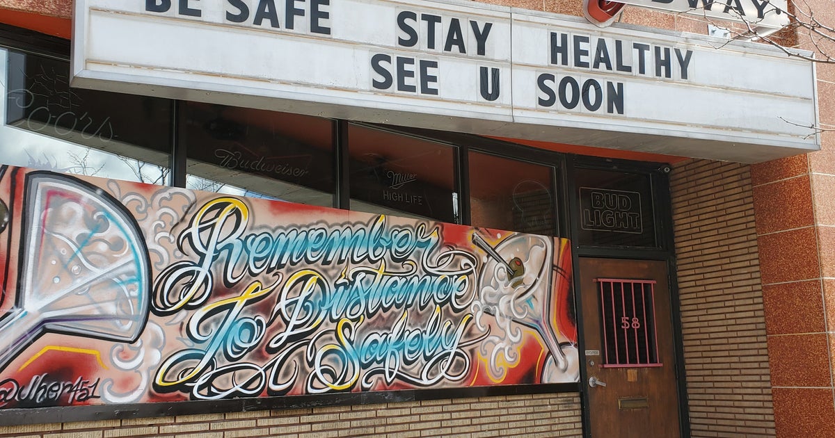 Colorful Murals And Encouraging Messages Cover Closed Businesses In Denver