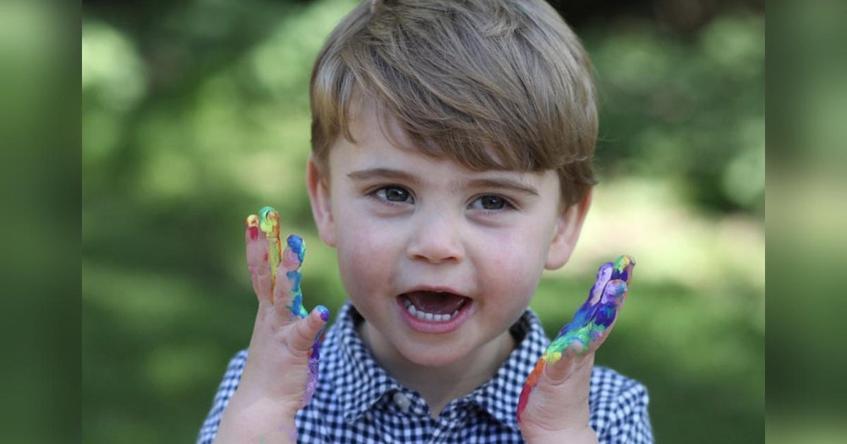 Prince William and Kate release new photos of Prince Louis to celebrate ...
