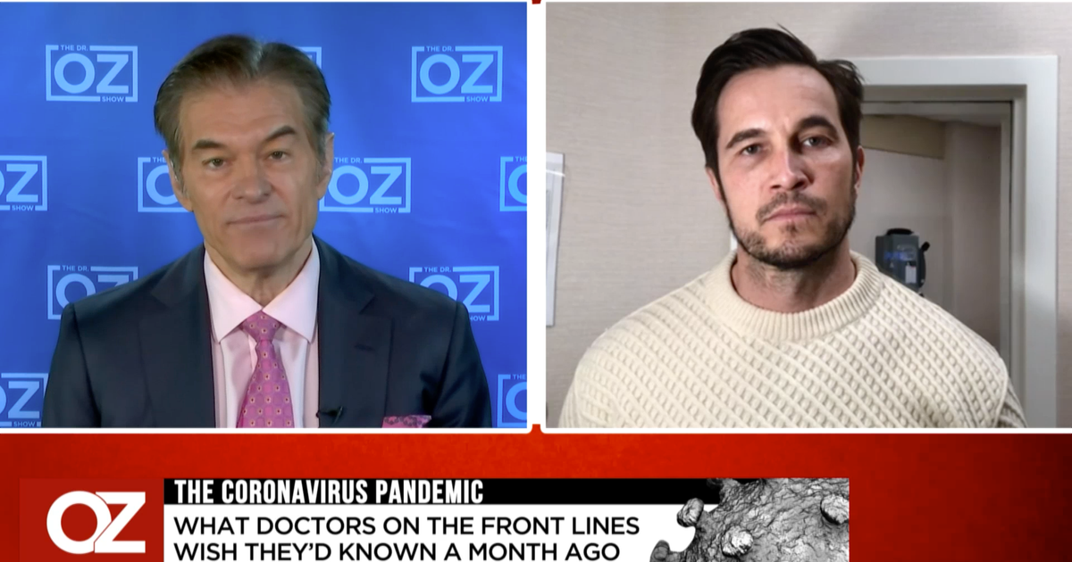 New York City-Based Er Physician Dr. Jake Deutsch Tells Dr. Oz About ...