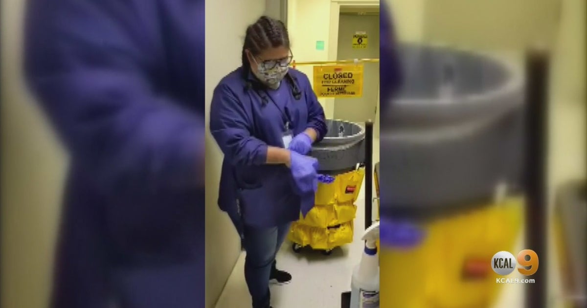 'We're On The Frontlines Also': Janitorial Staffs Keeping Medical ...