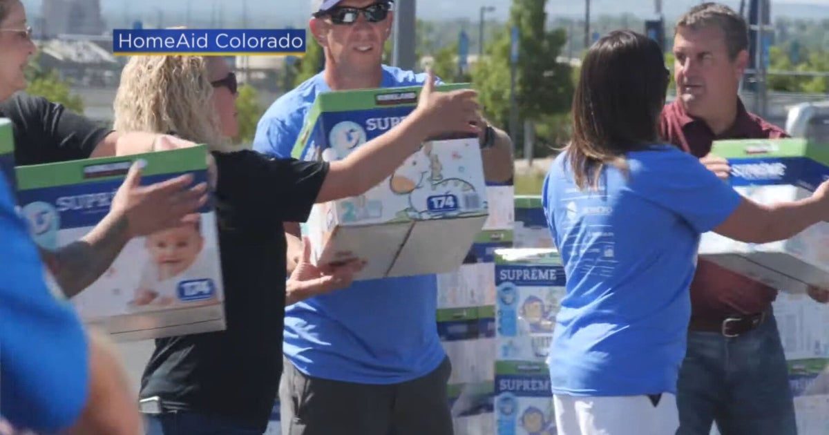 HomeAid Colorado Collects Diapers Amid Low Supply, Buying Limits - CBS ...