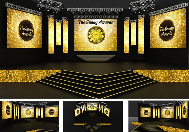 Behind the scenes of the Sunny Awards - CBS News