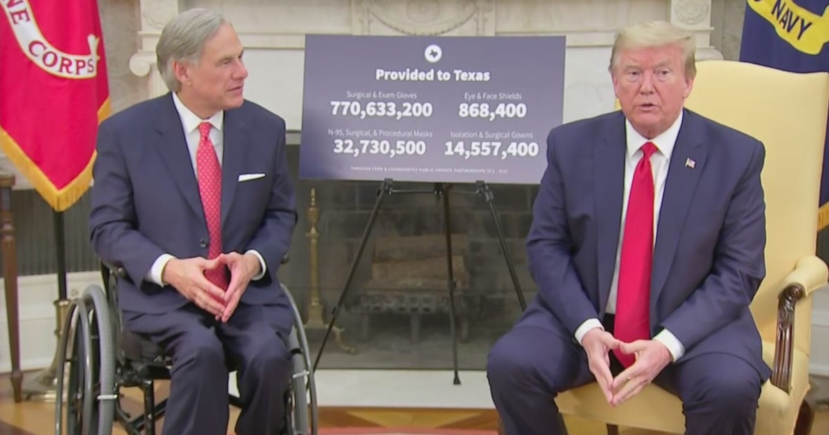 Former President Donald Trump Endorses Texas Gov. Greg Abbott For Re ...
