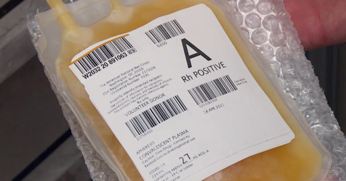 How plasma transfusions may heal COVID-19 patients - CBS News