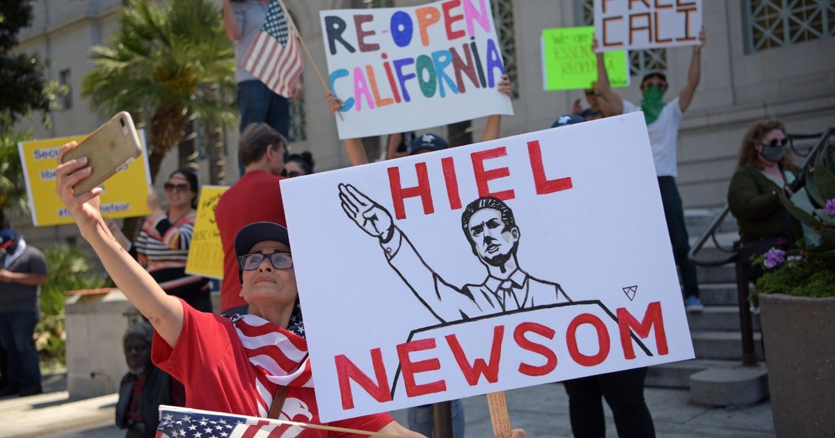 Poll: Majority Disapprove Of Coronavirus Protests - CBS Sacramento