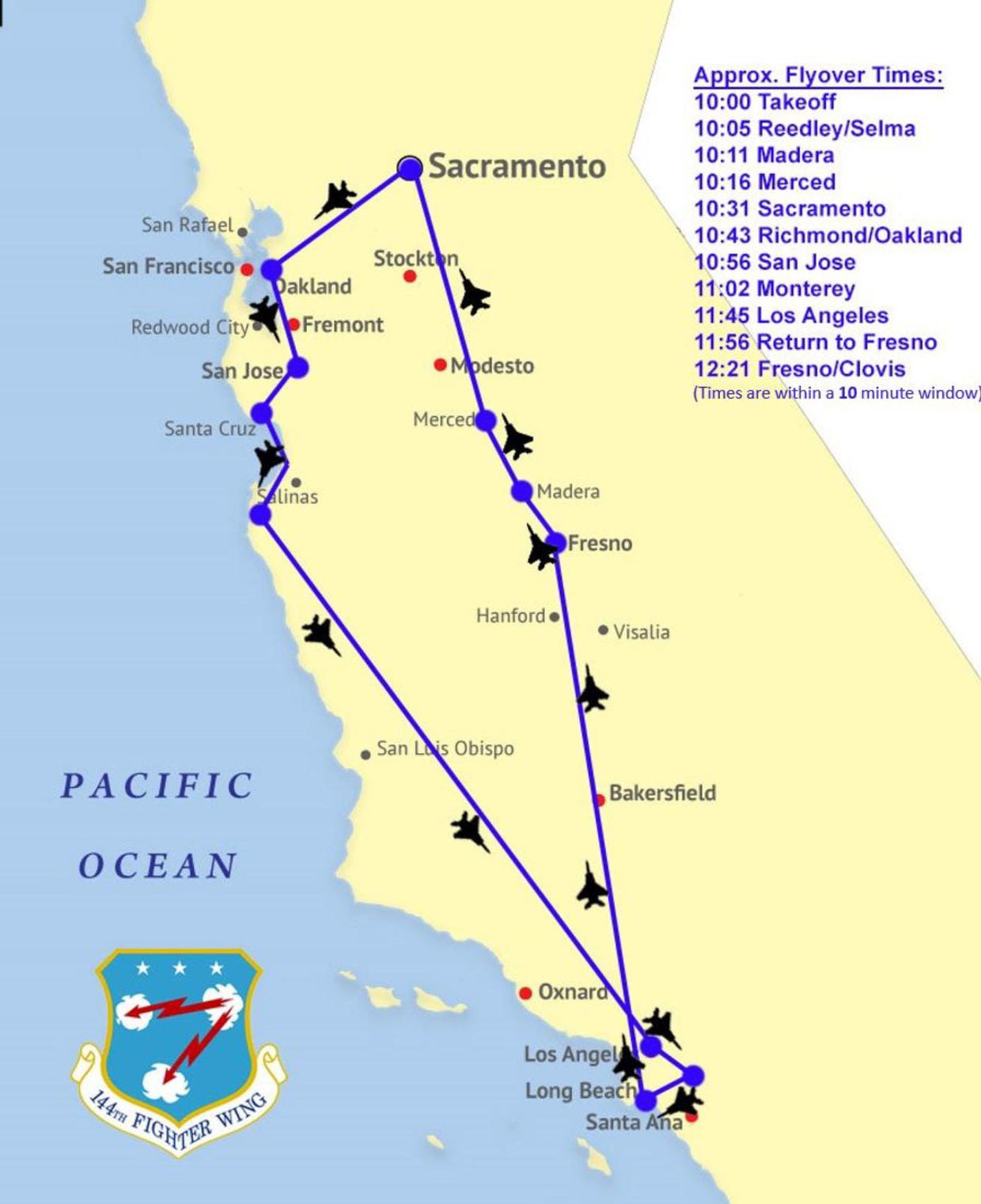 California Air National Guard to salute frontline workers with flyover ...