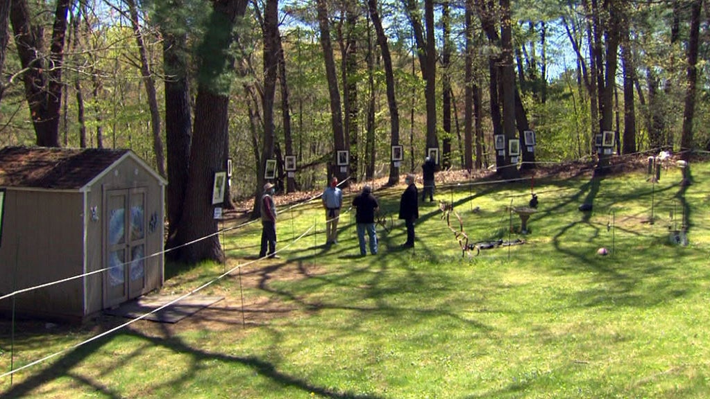 Wayland Artist Brings Socially Distanced Art Show To The Public - CBS ...