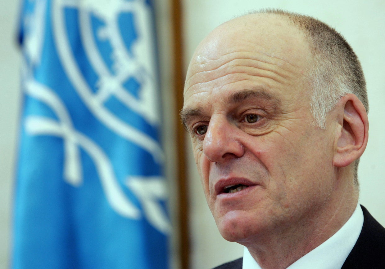 World Health Organization's coronavirus envoy, Dr. David Nabarro, has a ...