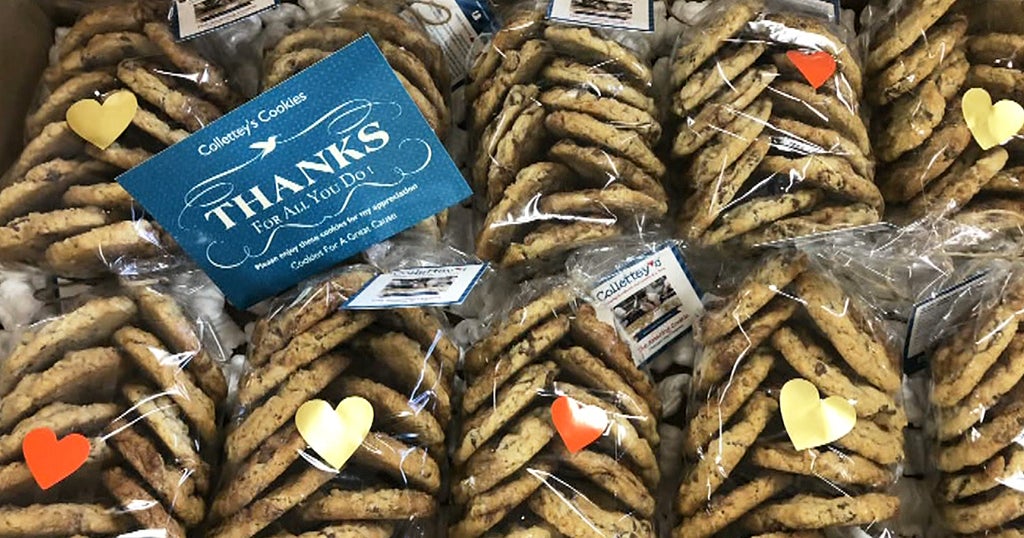 Collettey's Cookies Offers Gift Boxes For Front Line Workers - CBS Boston