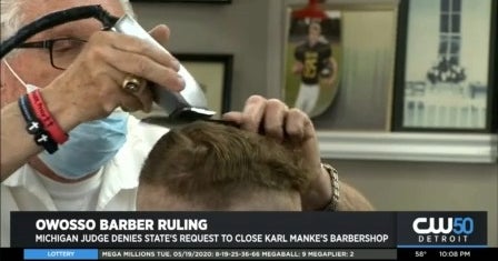 Judge Denies State's Request To Close Michigan Man's Barbershop - CBS ... Judge Denies State's Request To Close Michigan Man's Barbershop - CBS ...