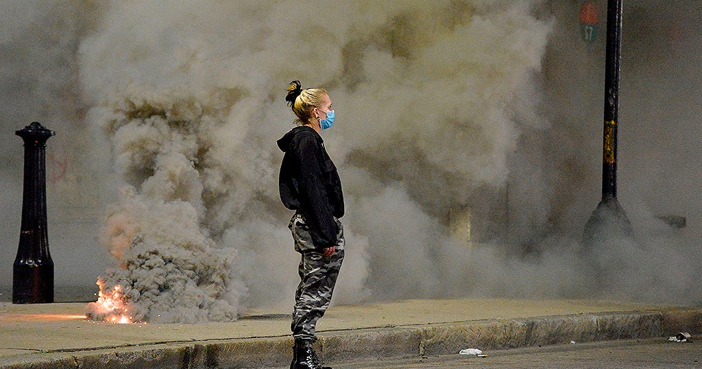 Boston Protests Over George Floyd Death Turn Into Riots