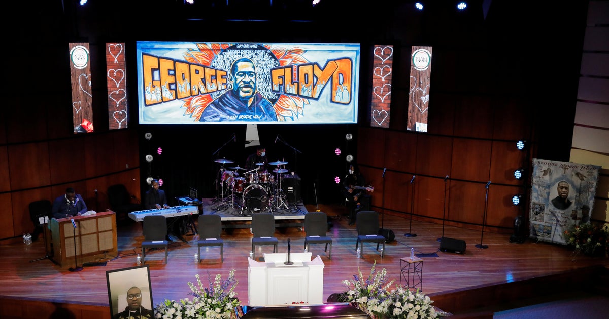 George Floyd honored at Minneapolis memorial service: "He would stand ...