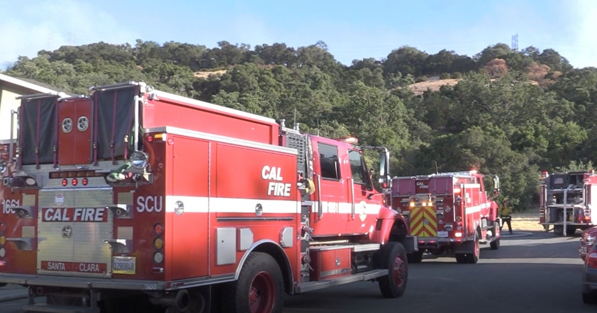 Crews Mopping Up San Jose Wildfire Hot Spots; Arson Suspect In Custody ...