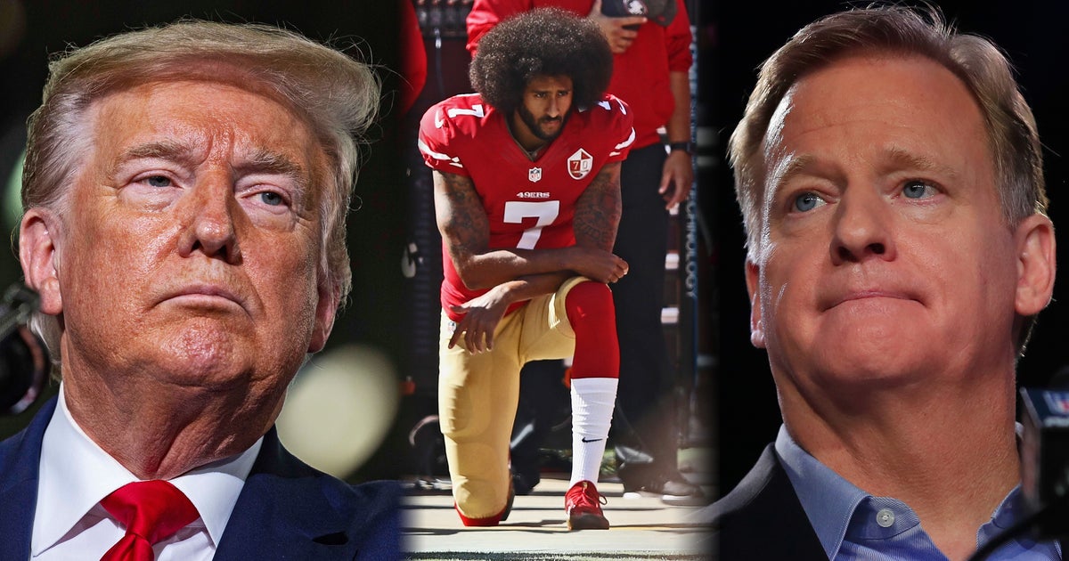 A Donald Trump-Roger Goodell Fight Over NFL National Anthem Protests ...