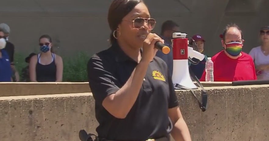 Dallas Chief Renee Hall Denounces Calls To Defund Police Department At ...