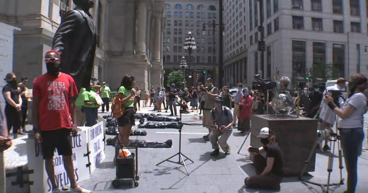 Coalition Of Groups Protest At Philadelphia City Hall Over Proposed ...
