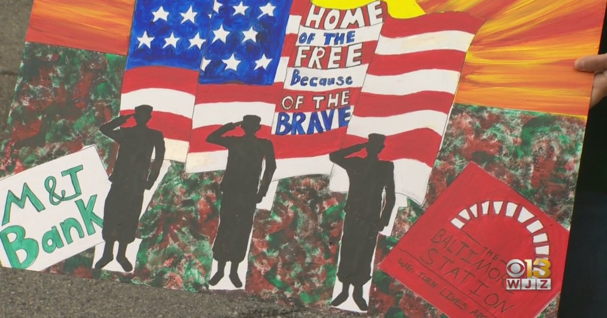 Volunteers At The Baltimore Station Honor Veterans With Drive-By Parade ...