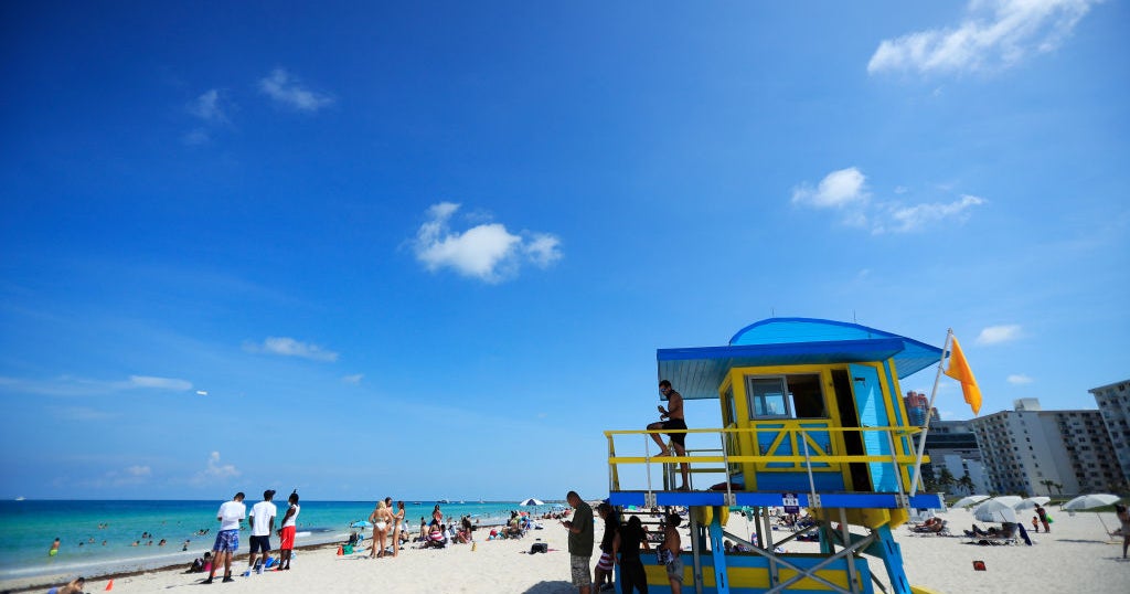 Miami Weather: Front Brings Slightly Cooler, Less Humid Day - CBS Miami