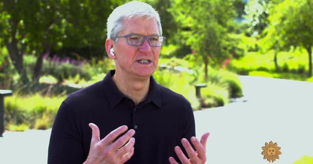 Apple's Tim Cook on a "giant leap" in social progress - CBS News