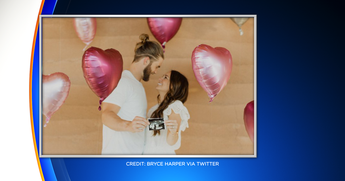 Bryce Harper, Wife Kayla Announce They Are Expecting Second Child - CBS ...