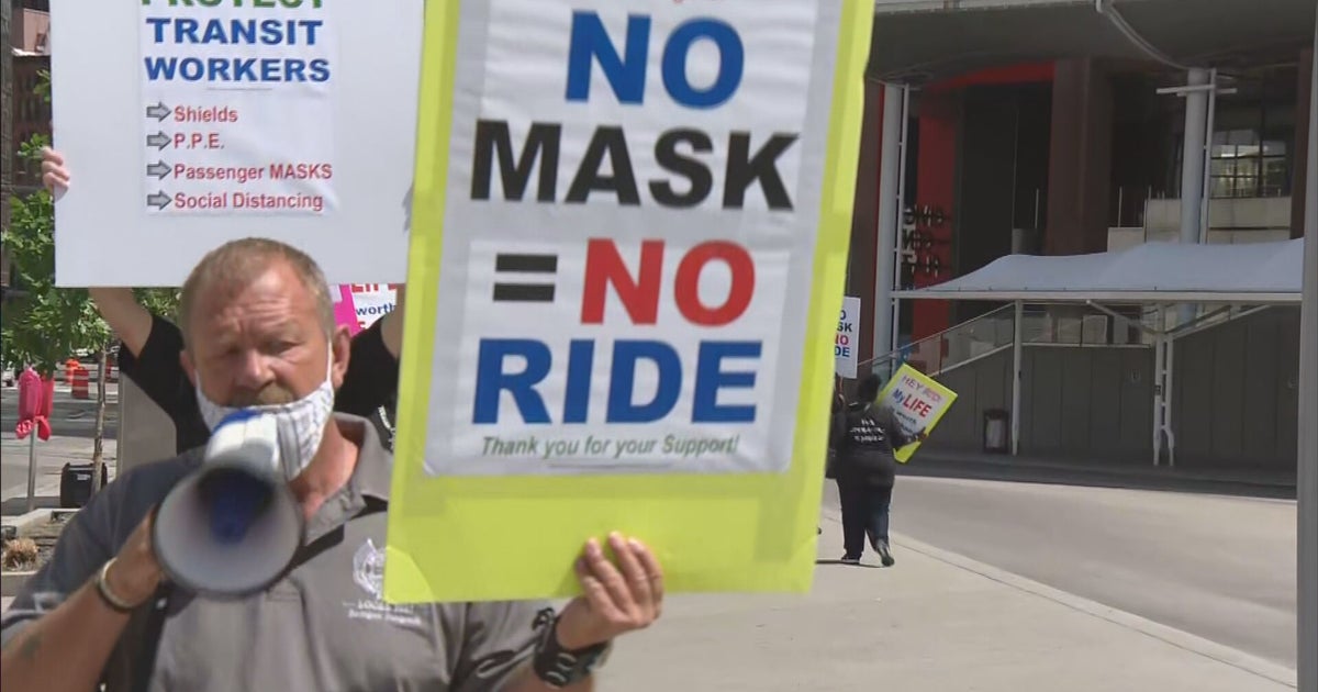 RTD Union Members Picket, Demand Passengers Wear Masks, Better ...
