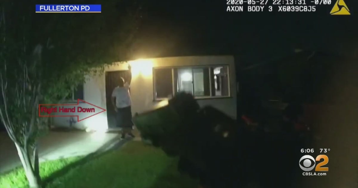 Fullerton PD Releases Video Of Fatal May Shooting By Officers - CBS Los ...