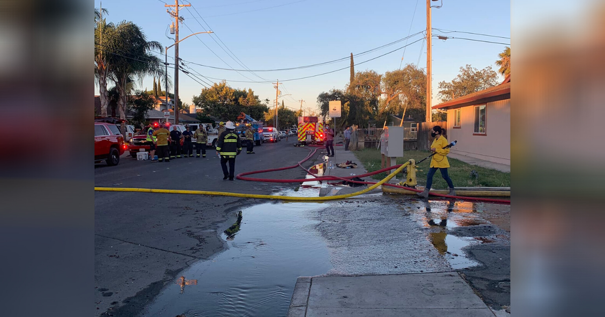 8 Injured, Several Homes Destroyed In Tracy Fire That Sparked ...