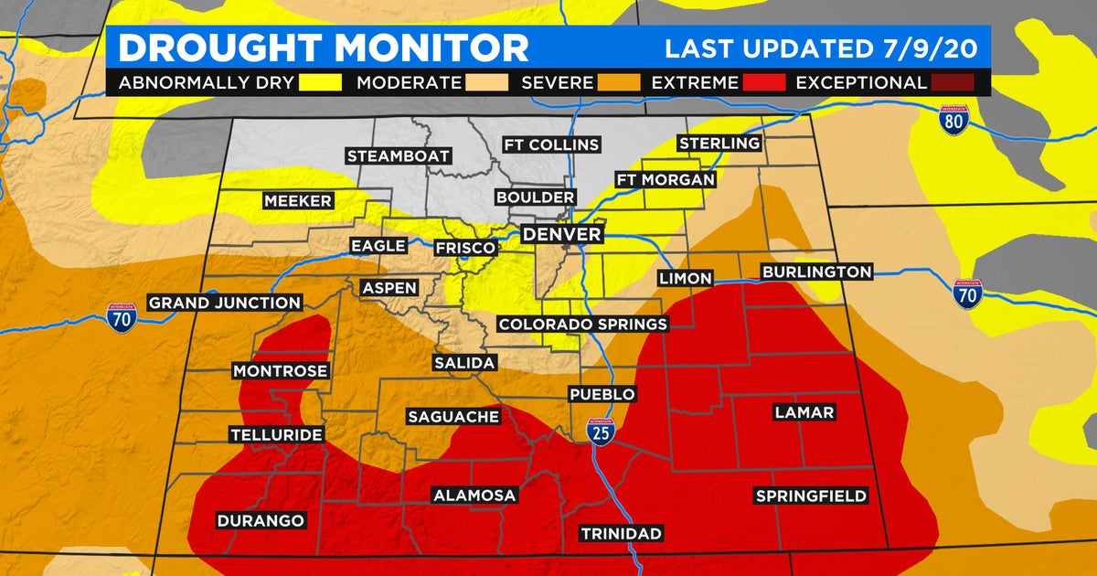 Drought Conditions Continue To Get Worse Across Colorado - CBS Colorado
