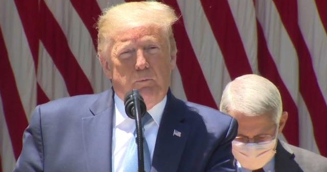 Trump likely to wear a mask in public for the first time - CBS News